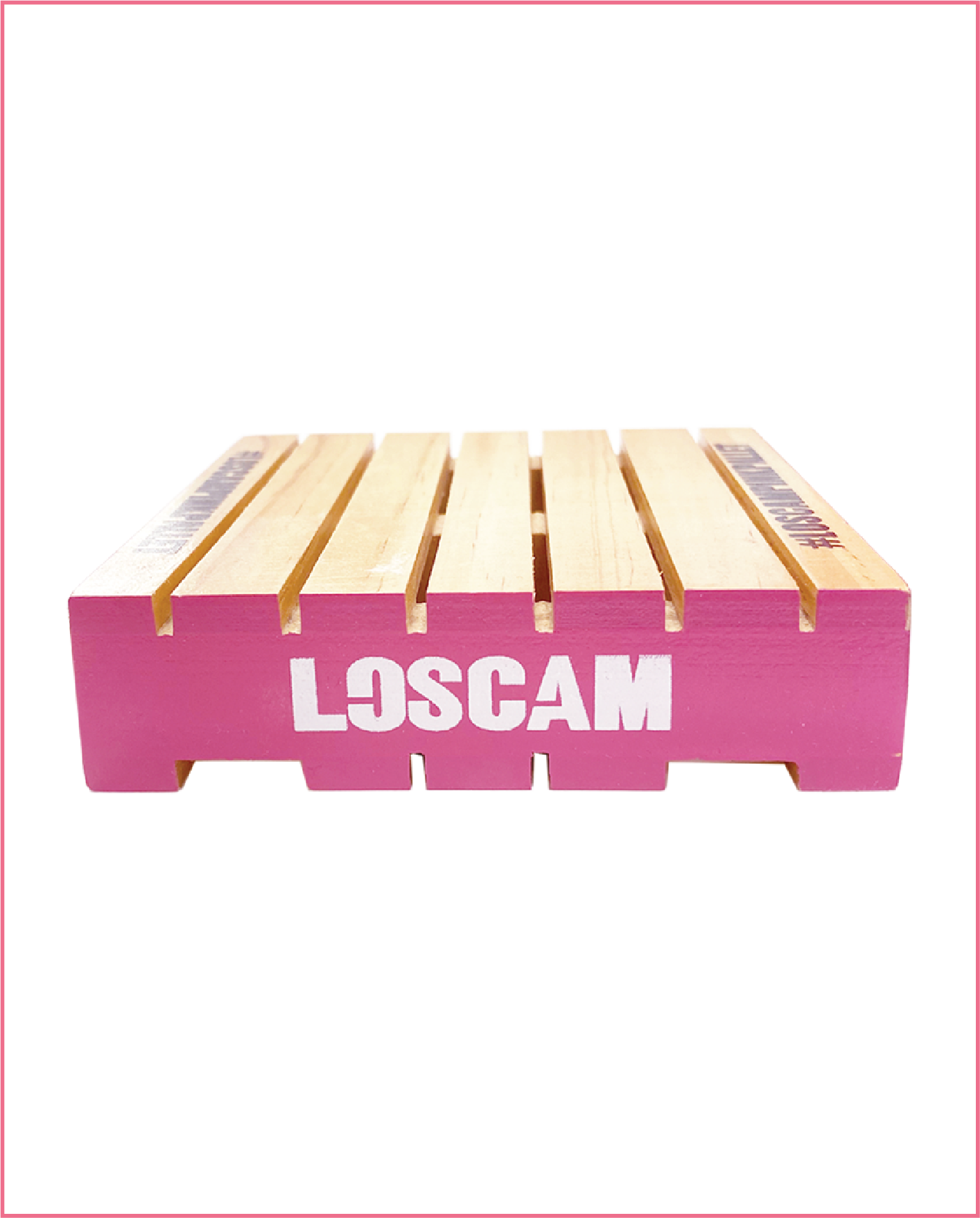 #Loscampinkpallet Mini Pallet Coaster | LOSCAM AUSTRALIA PTY LTD